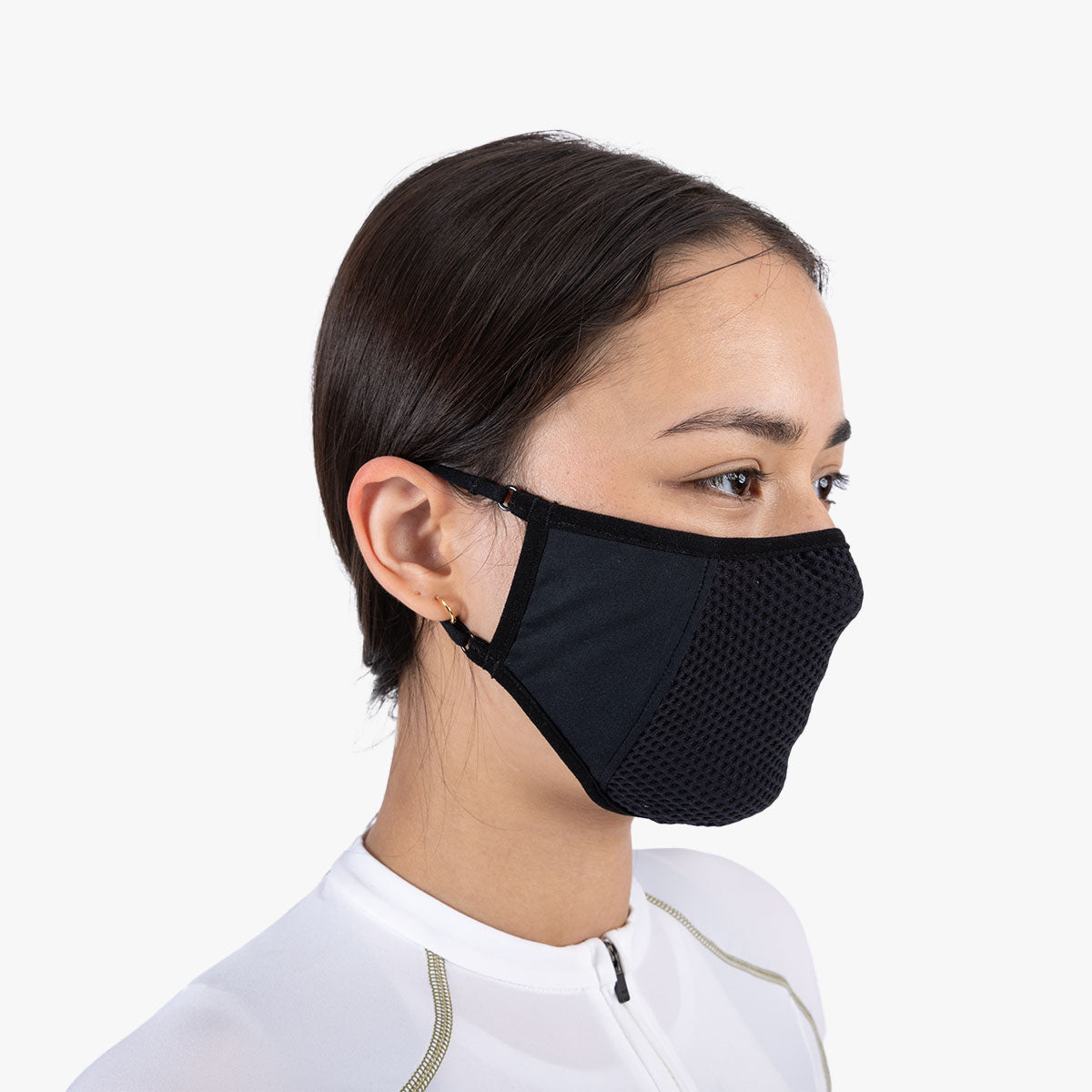 O2 UV Face Mask - Black– SOOMOM | Cycling Apparel
