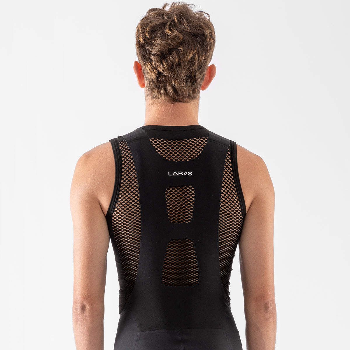 All-Round Mesh Singlet Base Layer - Black– SOOMOM | Cycling Apparel