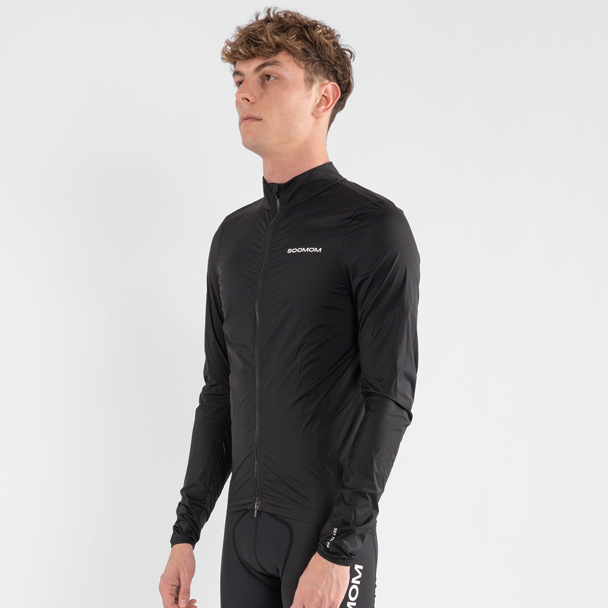 Race Lightweight Windproof Jacket - Black– SOOMOM | Cycling Apparel