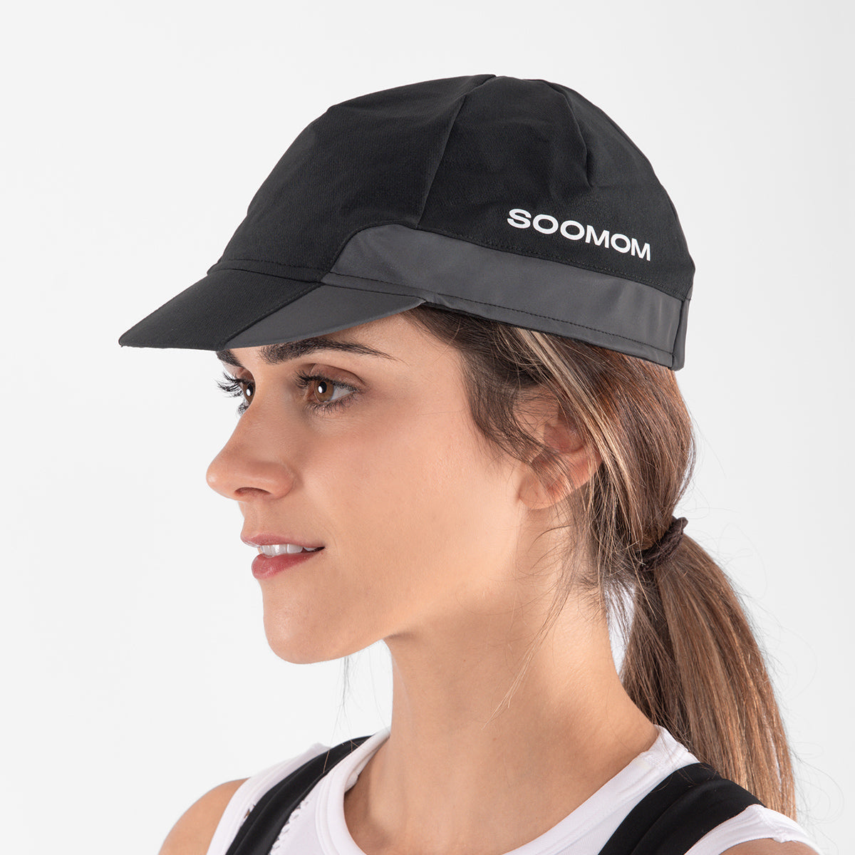 Odyssey Reflective Cap - Black– SOOMOM | Cycling Apparel