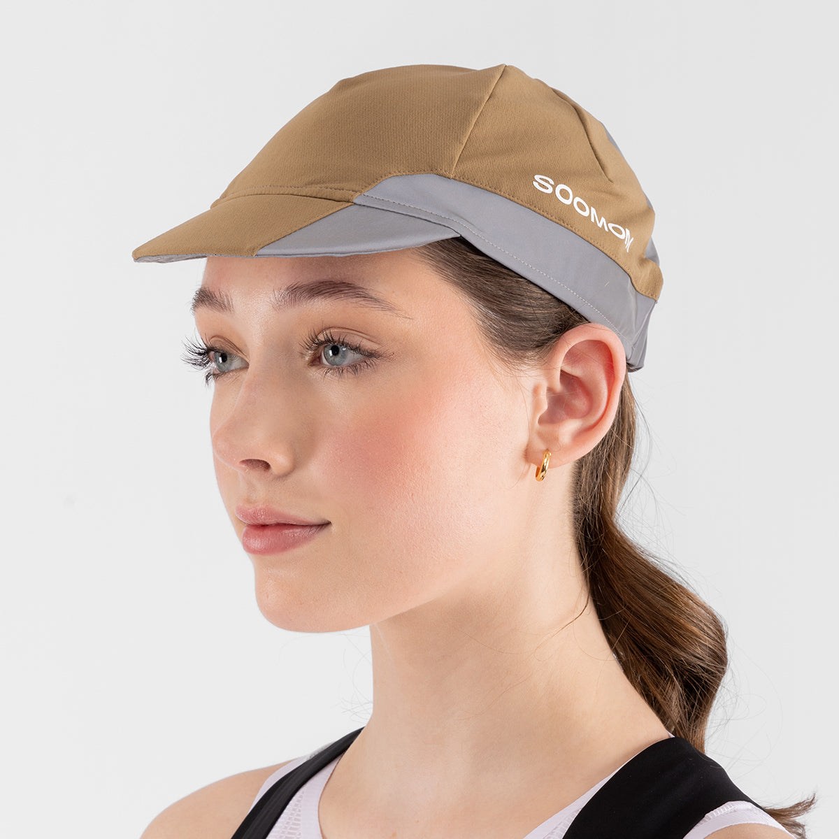 Odyssey Reflective Cap - Sand– SOOMOM | Cycling Apparel